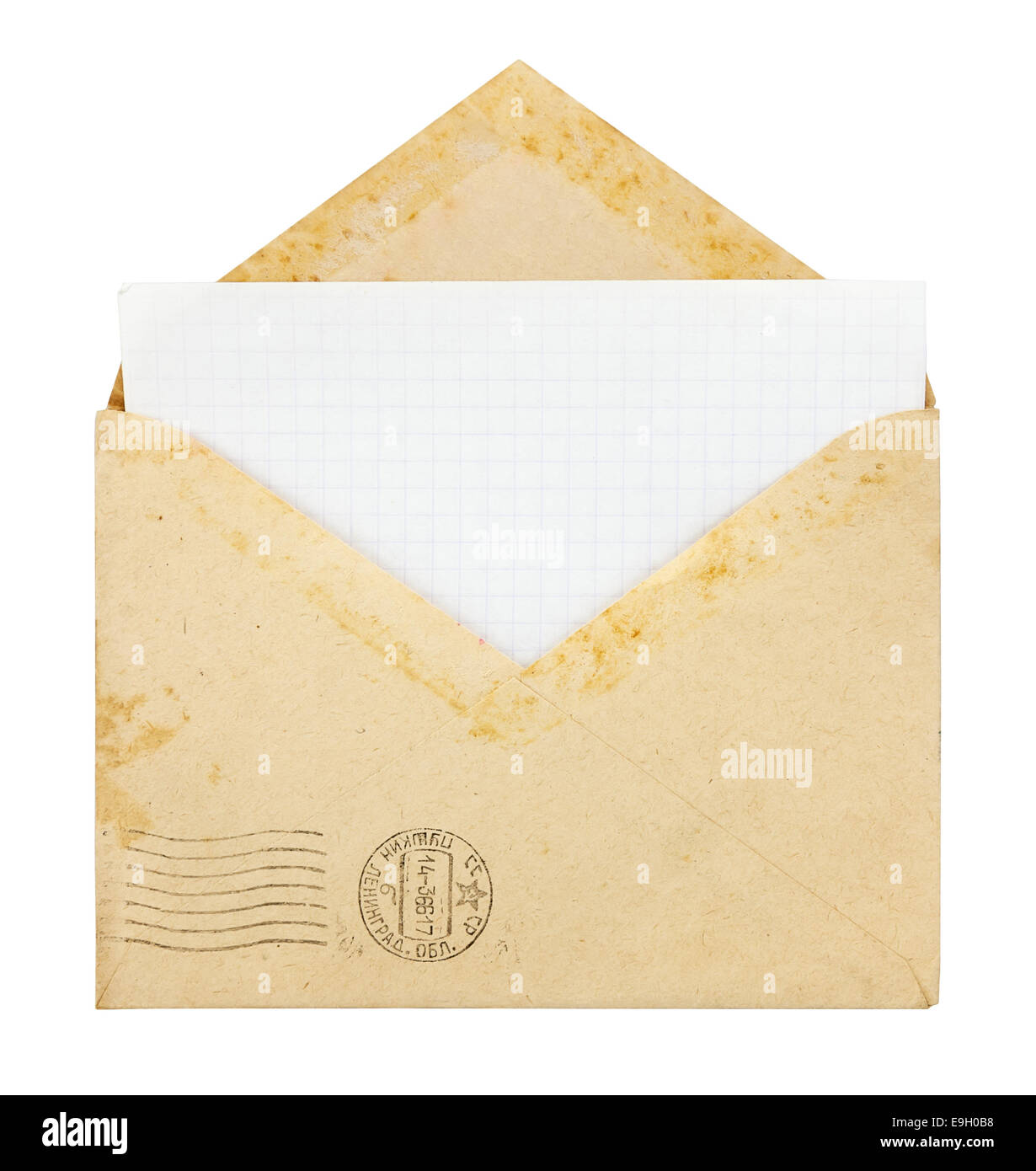 Old envelope hi-res stock photography and images - Alamy