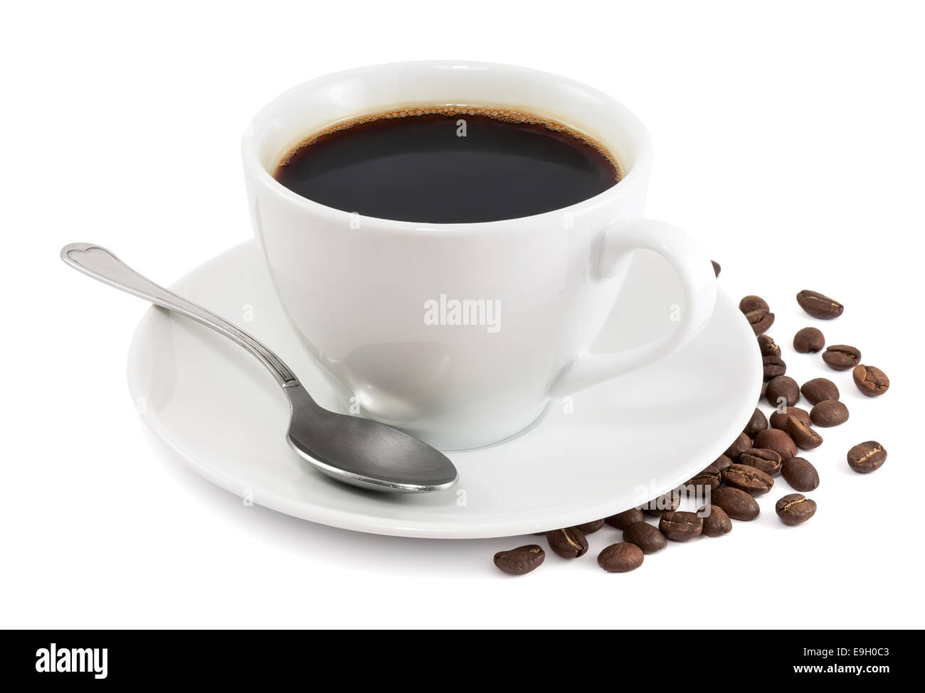 White cup coffee color hi-res stock photography and images - Alamy
