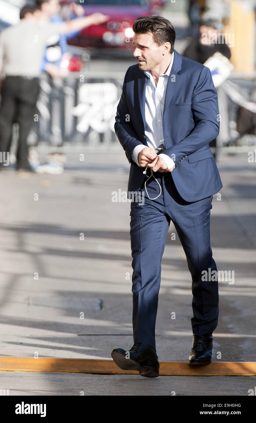 Hollywood, California, USA. 27th Oct, 2014. American actor Frank Grillo ...