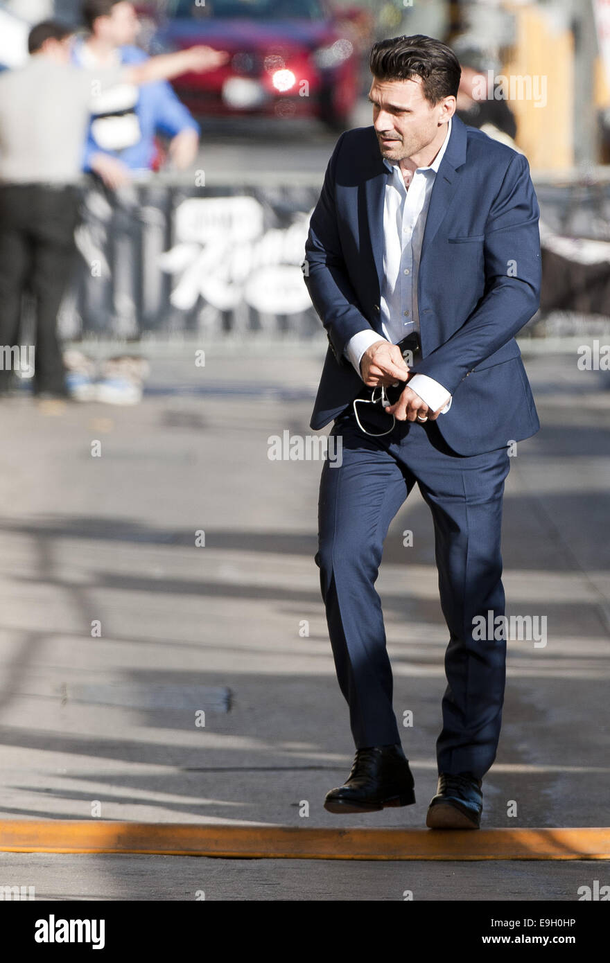 Hollywood, California, USA. 27th Oct, 2014. American actor Frank Grillo ...