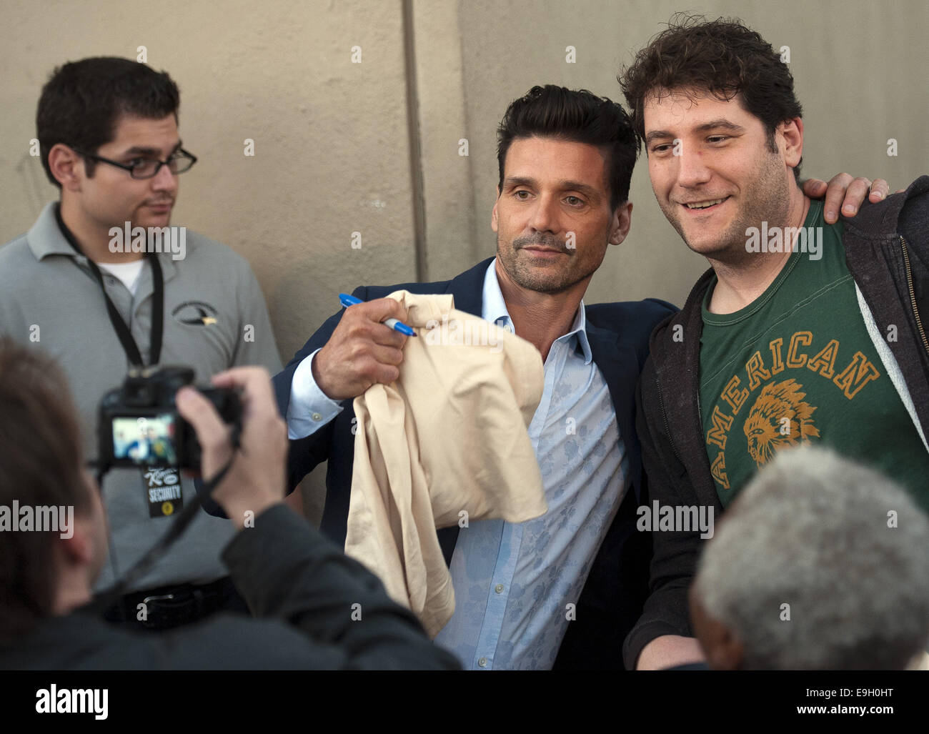 Hollywood, California, USA. 27th Oct, 2014. American actor Frank Grillo ...