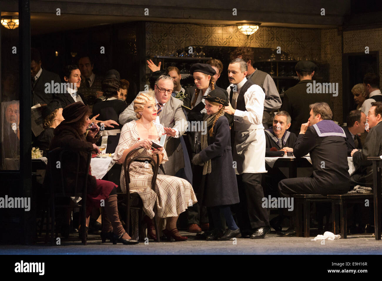 Dress rehearsal of the Puccini opera "La Bohème" starring Angel Blue as ...