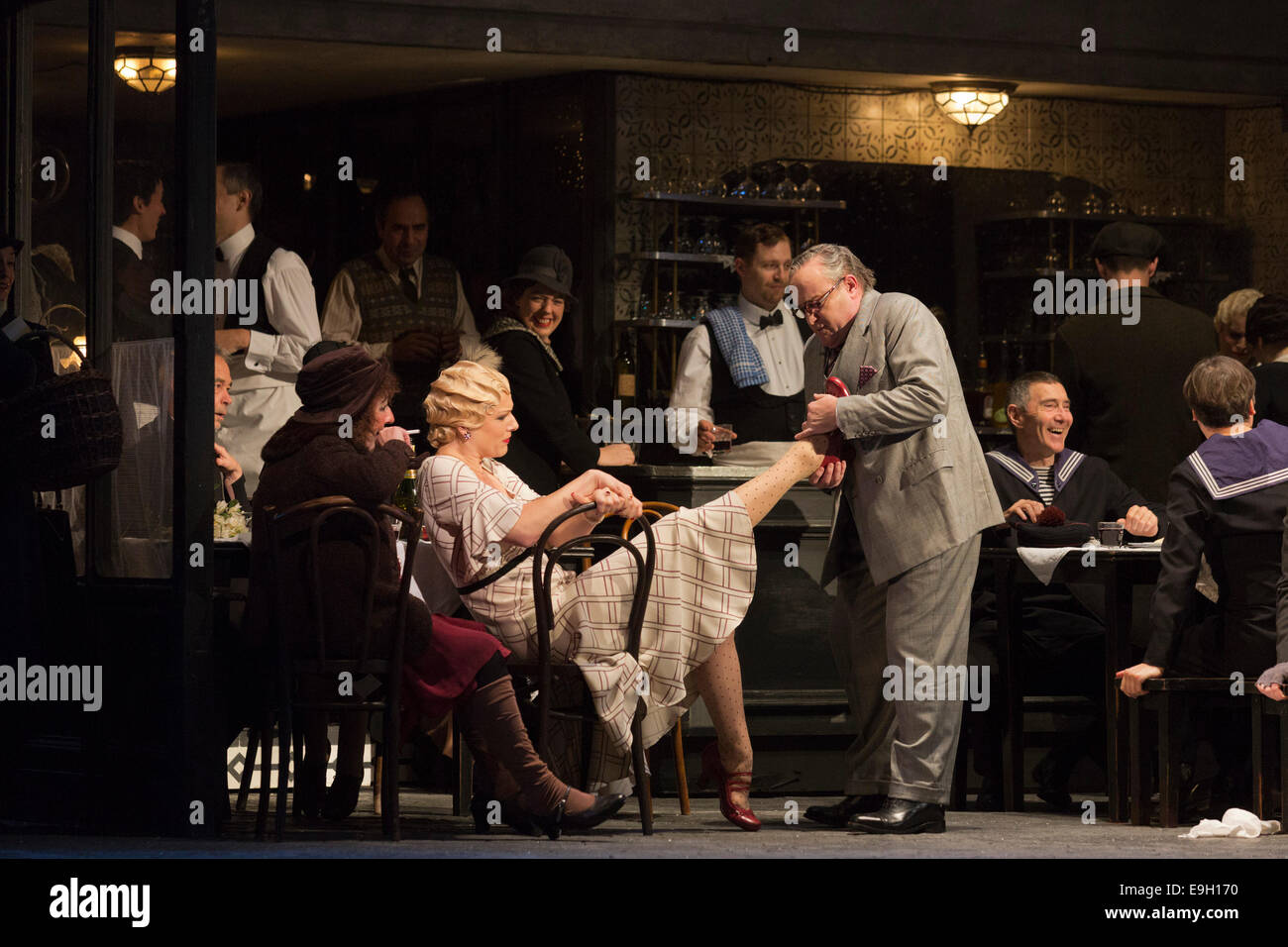 Dress rehearsal of the Puccini opera "La Bohème" starring Angel Blue as ...