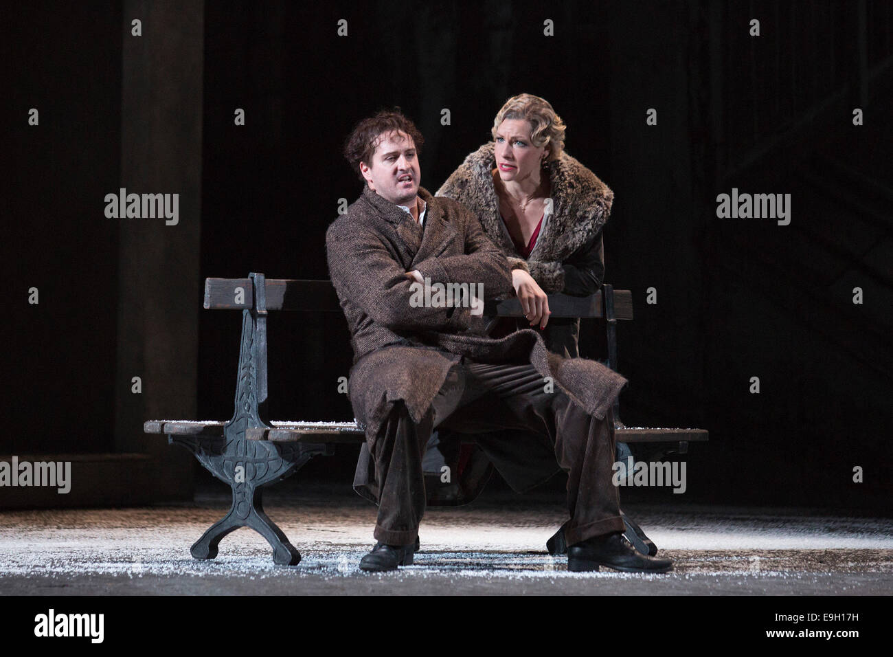 Dress rehearsal of the Puccini opera "La Bohème" starring Angel Blue as ...