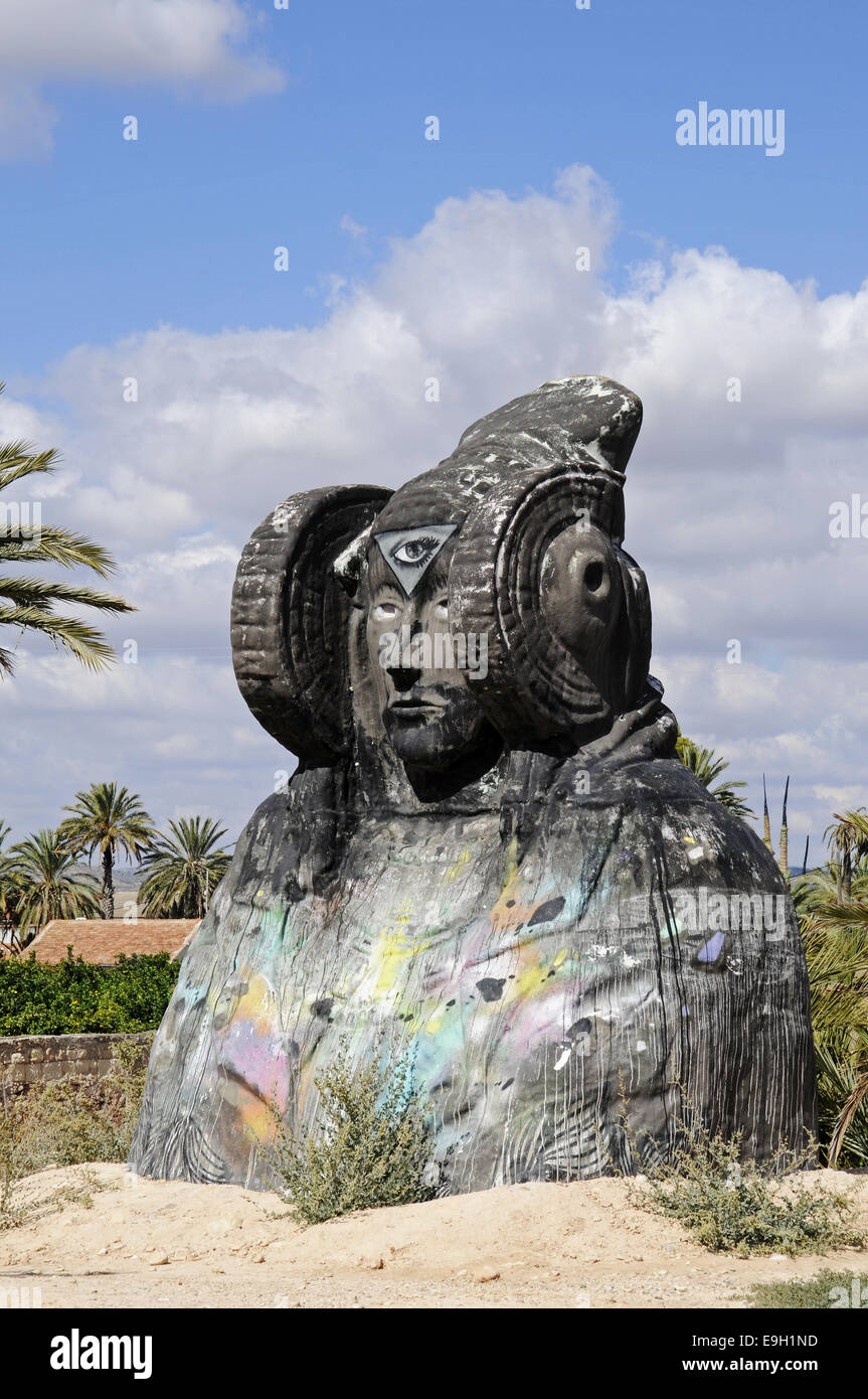 Lady of Elche, sculpture, Museo de la Alcudia archaeological museum ...