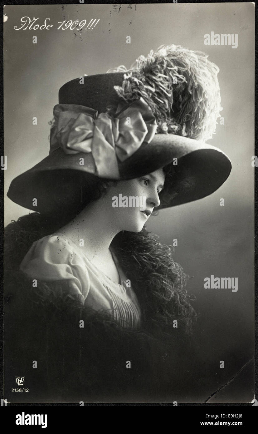1909 postcards hi-res stock photography and images - Alamy