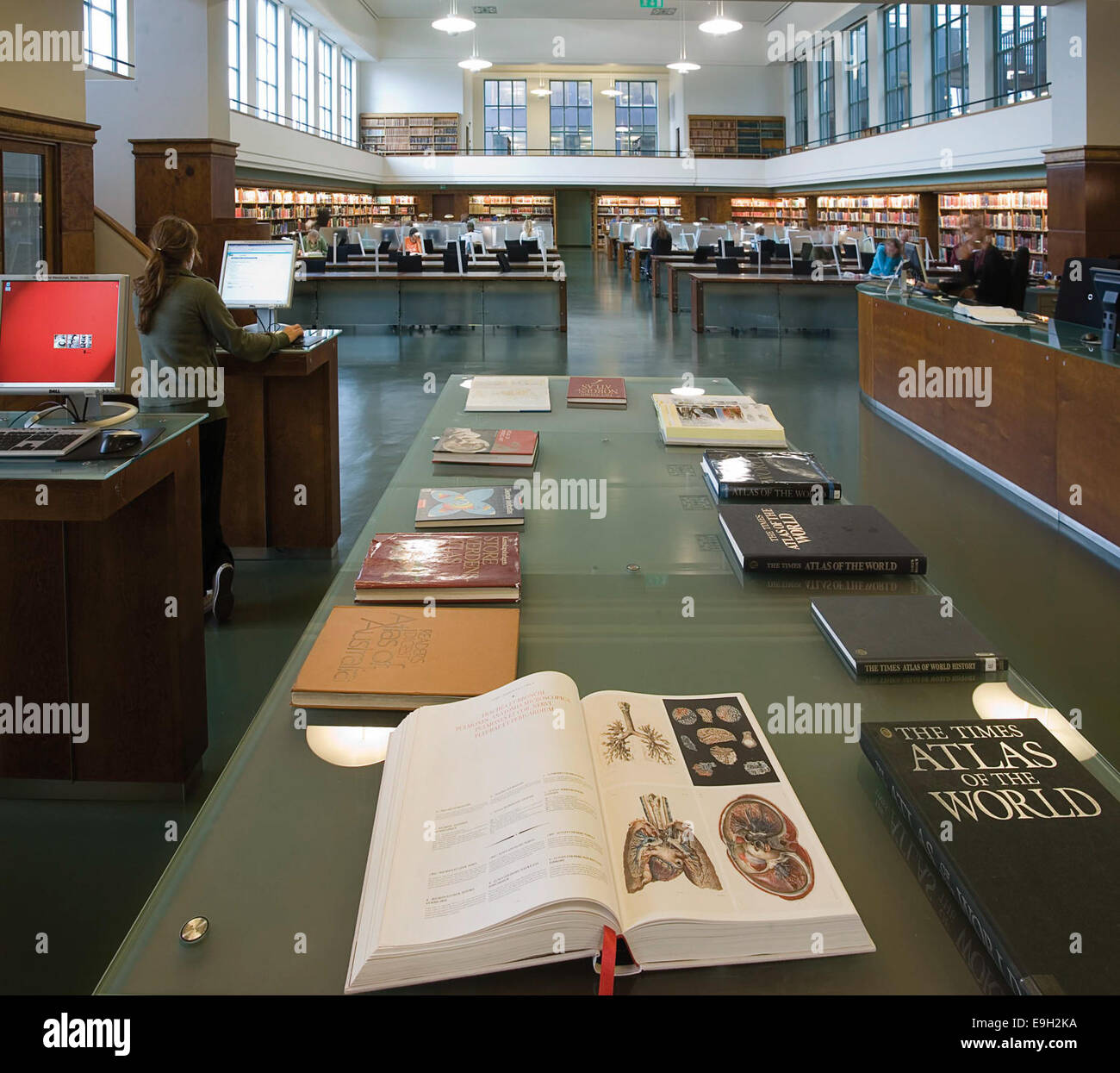 This image showcases the interior of a building, capturing ...