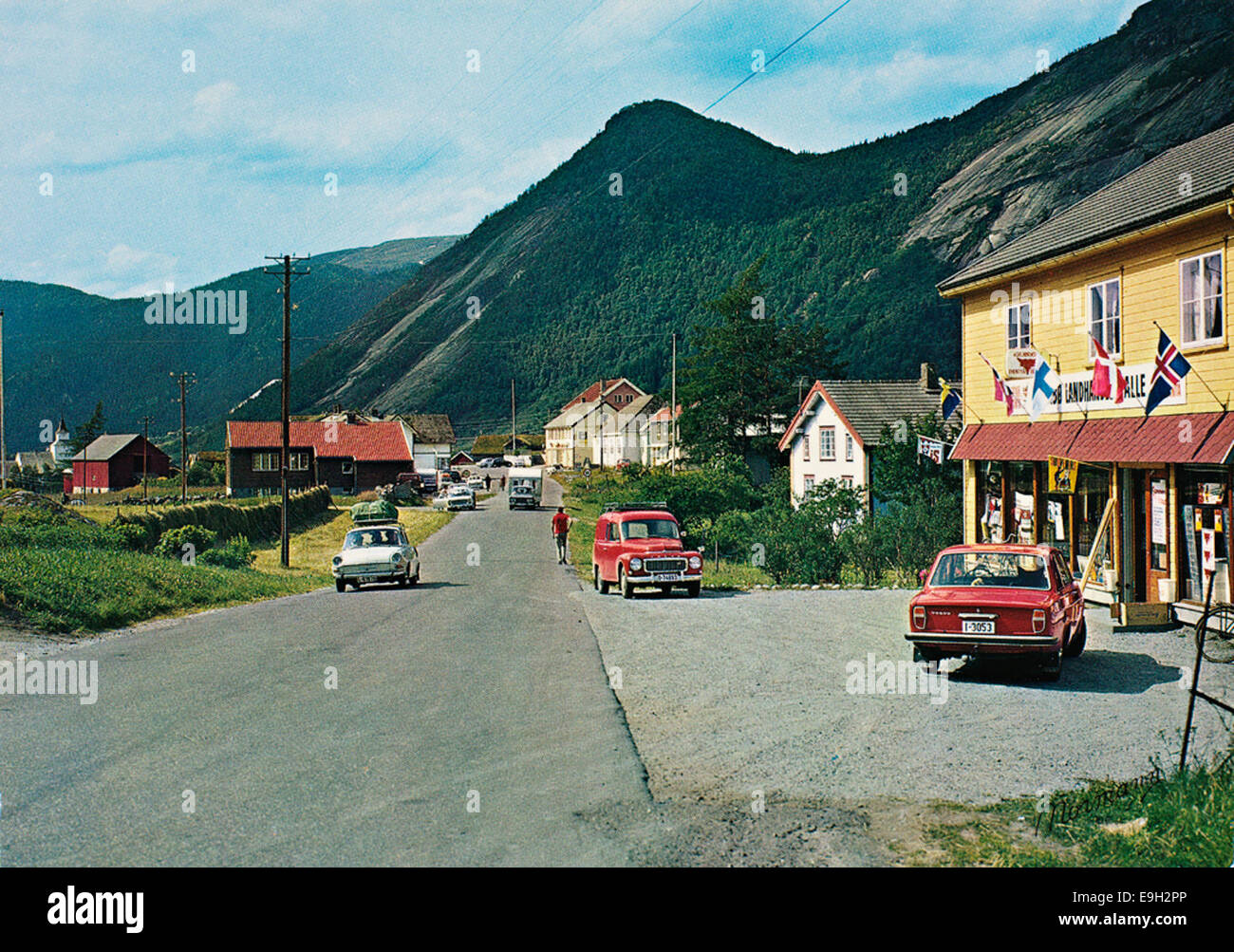 Postcard of Valle in Setesdal, Aust-Agder, Norway. This image features ...