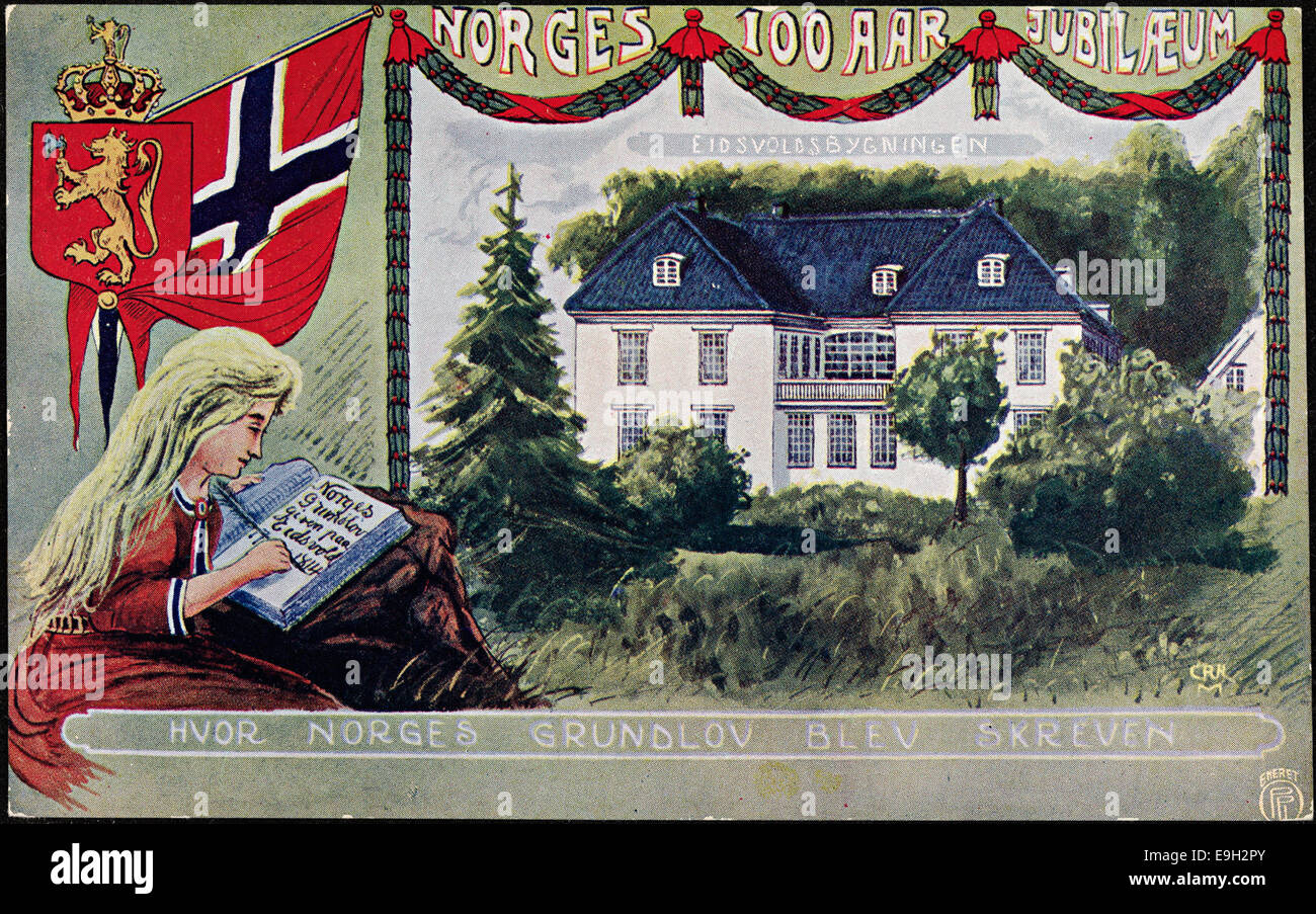 A historic photograph from Norway's 100th anniversary of the ...