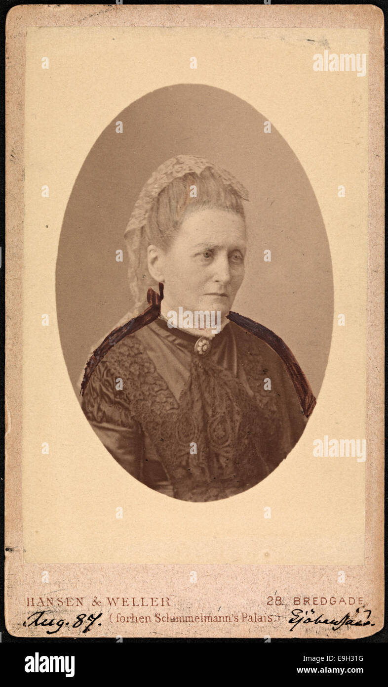 This portrait from 1886-1887 shows Camilla Collett, a pioneering ...