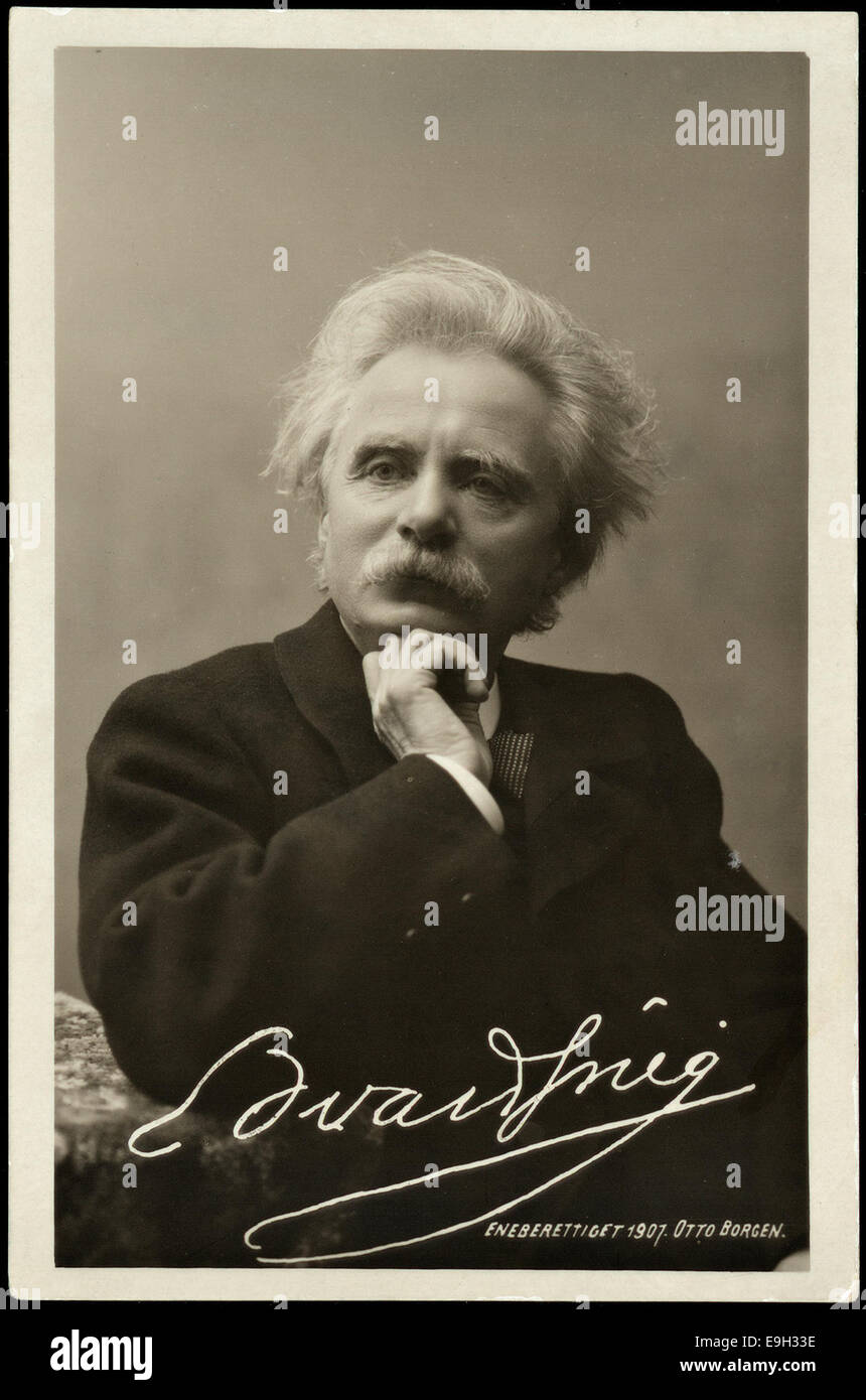 Edvard_grieg High Resolution Stock Photography and Images - Alamy