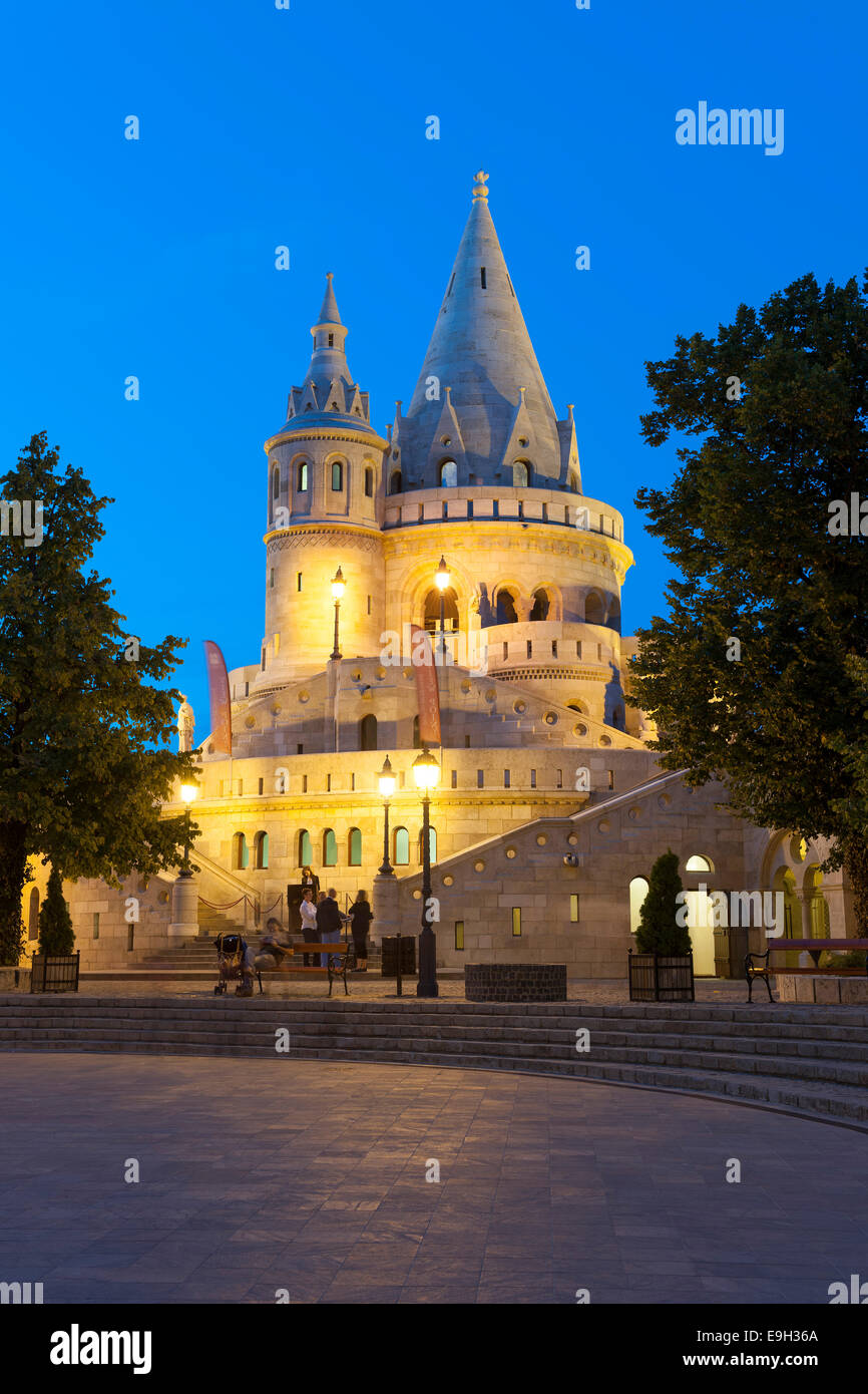 Fishermen's Bastion, Castle Hill, Budapest, Hungary Stock Photo - Alamy