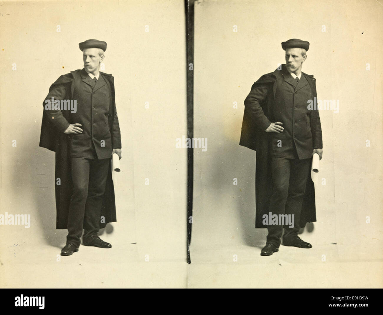 This 1897 portrait of Fridtjof Nansen, a famous Norwegian explorer and ...