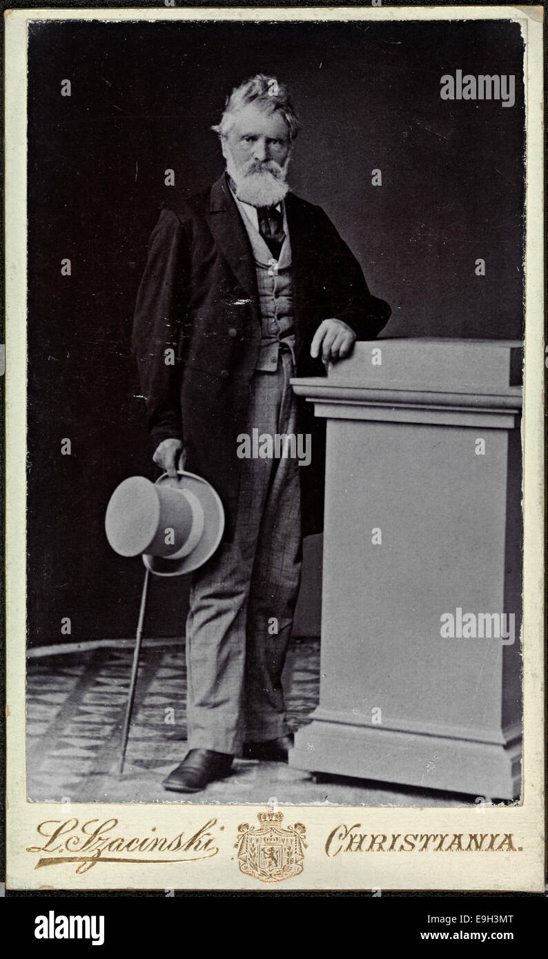 Portrait of Peder Balke, a notable Norwegian artist, captured in the ...