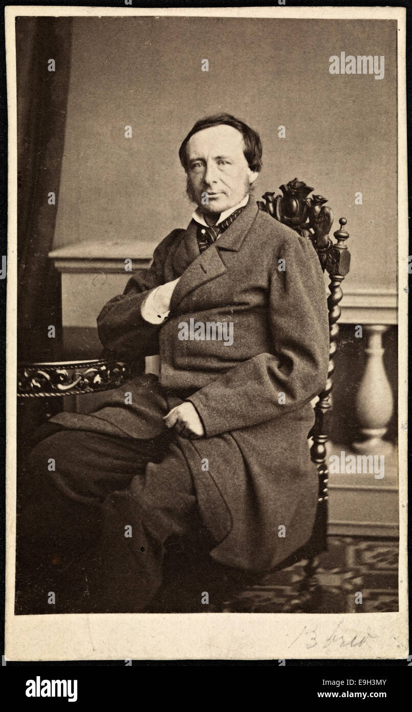 A carte de visite portrait of Peter Andreas Munch, a Norwegian ...