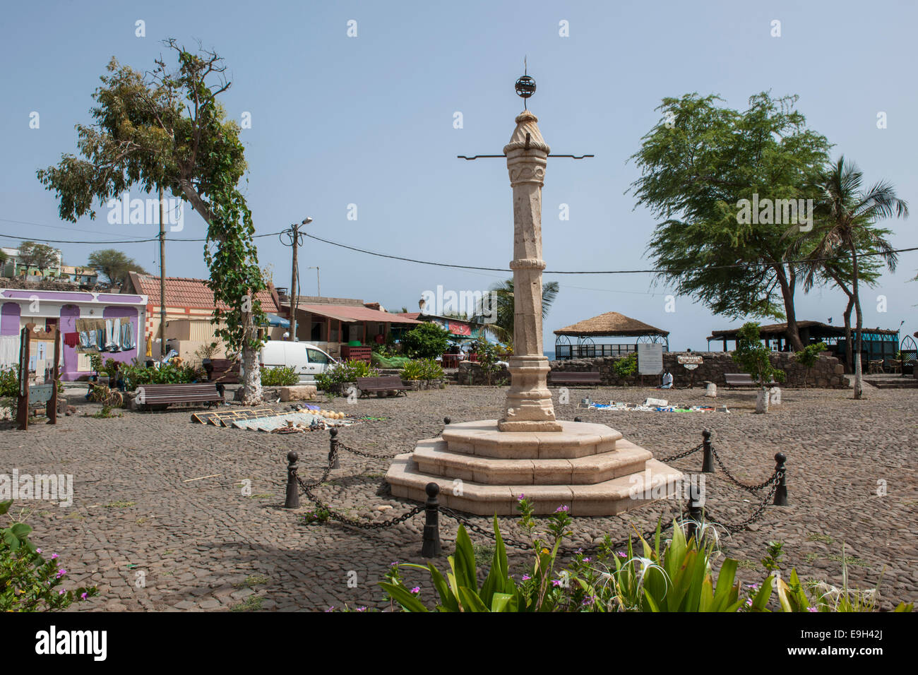 Pillory from the colonial period, UNESCO World Heritage Site, Cidade ...