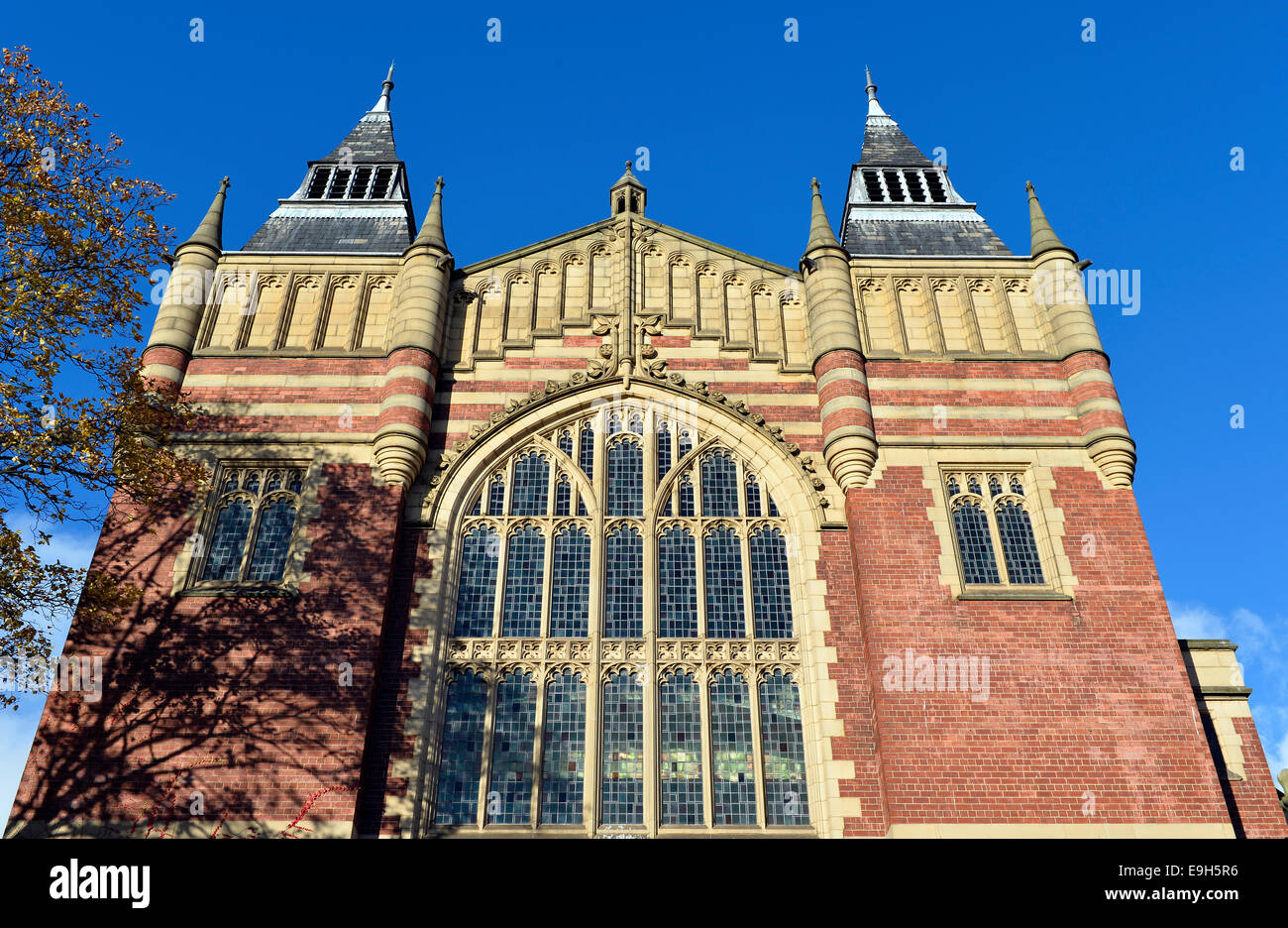 Great Hall, Assembly Building, Campus of the University of Leeds, Leeds ...