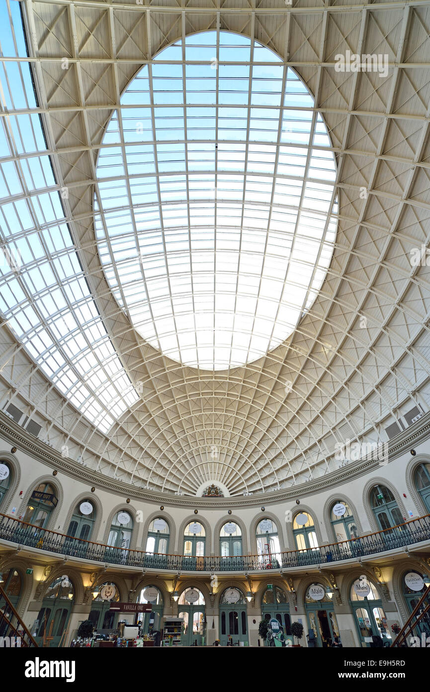 Leeds Corn Exchange shopping center, former Corn Exchange, Leeds, West ...