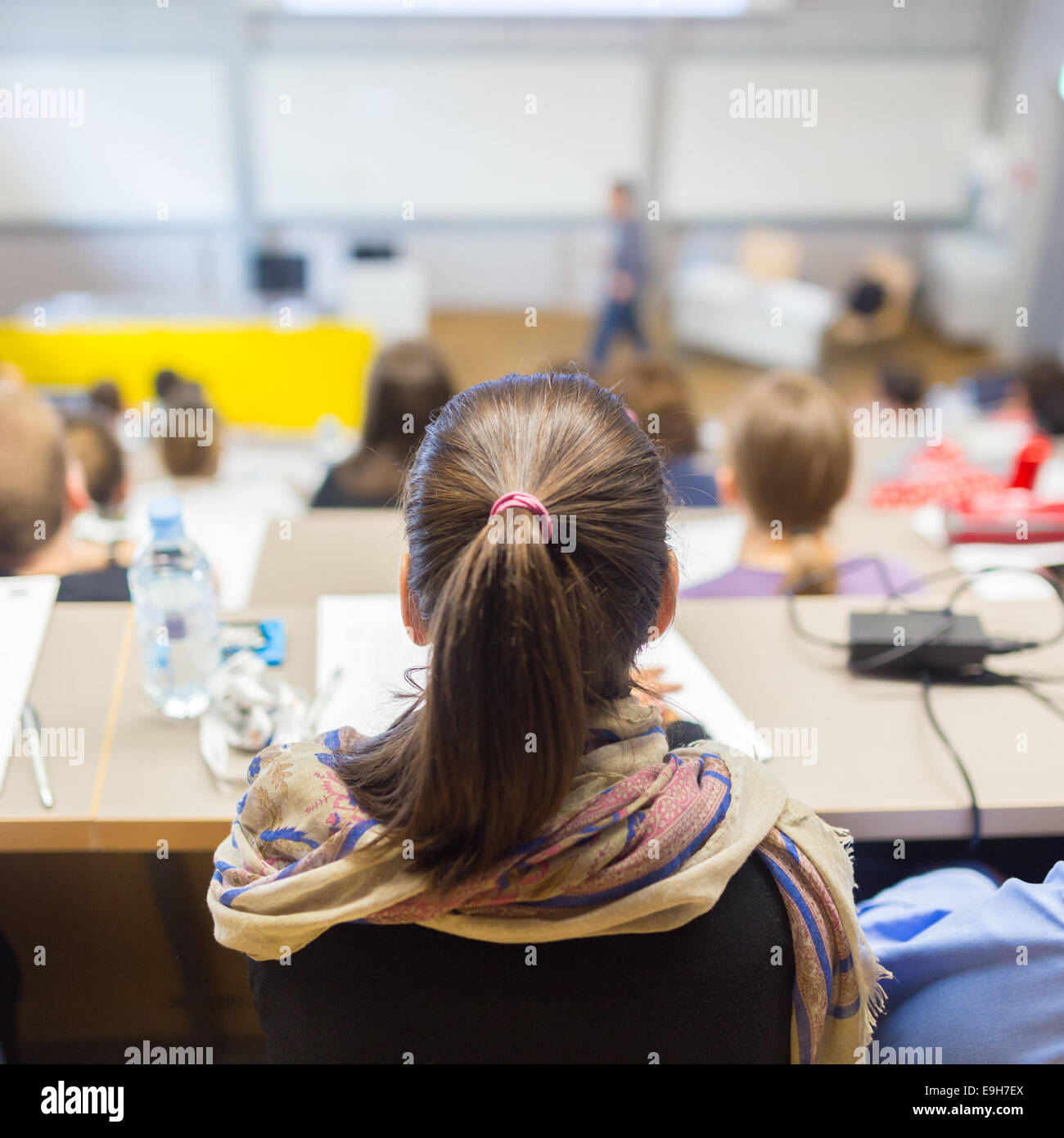 Lecture at university Stock Photo - Alamy