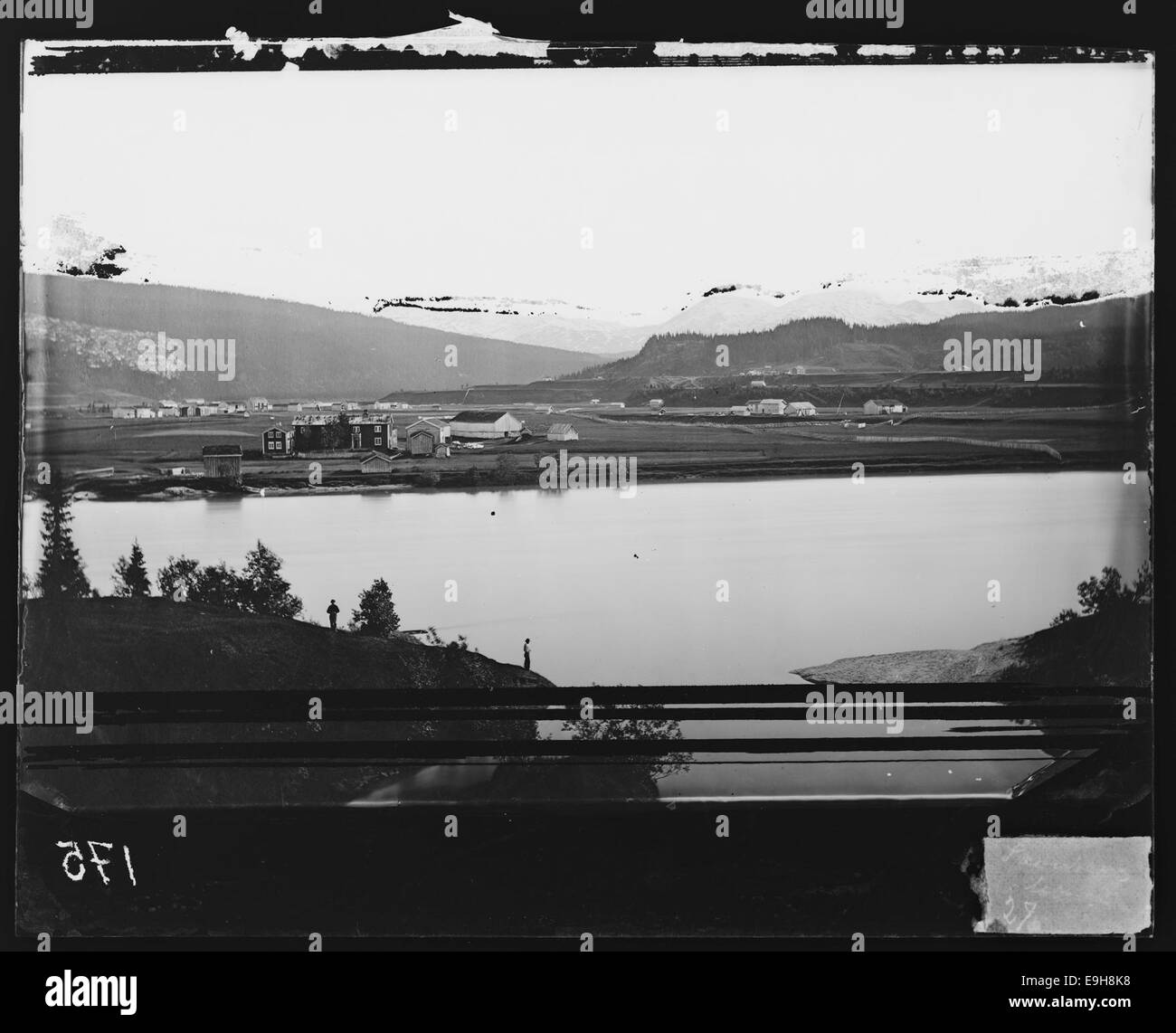 A photograph of Skonseng in 1870, located in Nordland, Norway, within ...