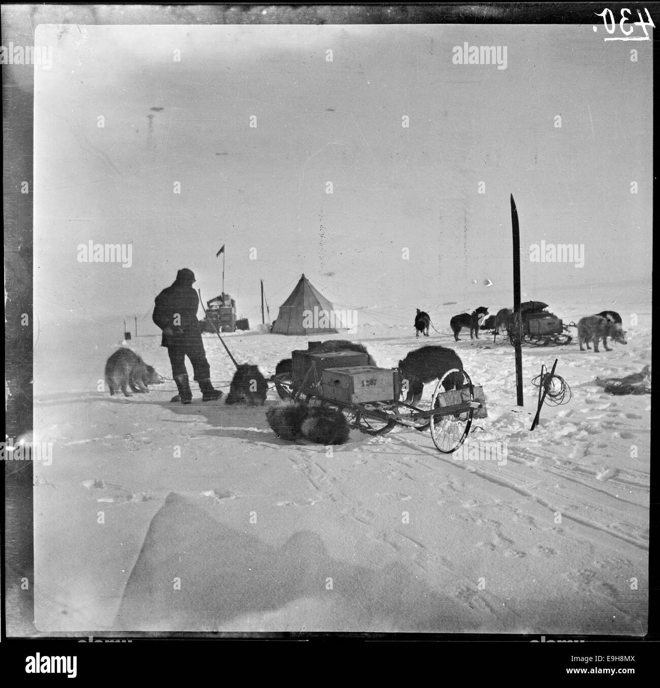 Polar expeditions Black and White Stock Photos & Images - Alamy