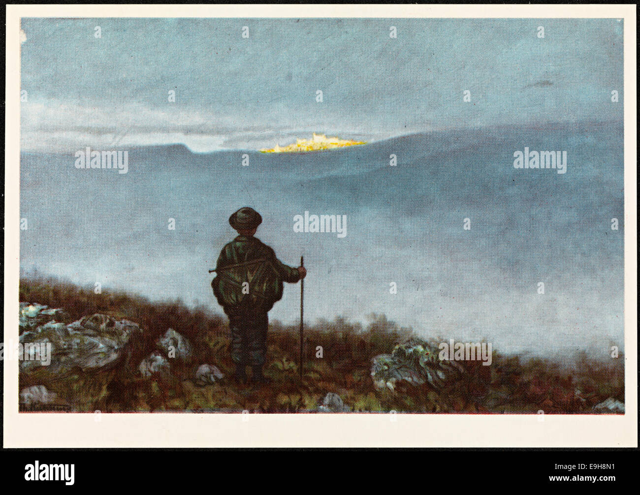 Th. Kittelsen: Askeladdens eventyr, 1900 Stock Photo - Alamy