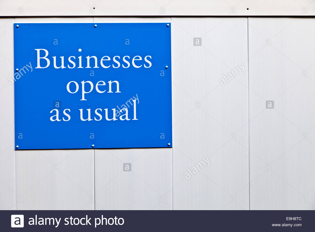 Business Open Usual Sign Stock Photos & Business Open Usual Sign Stock ...