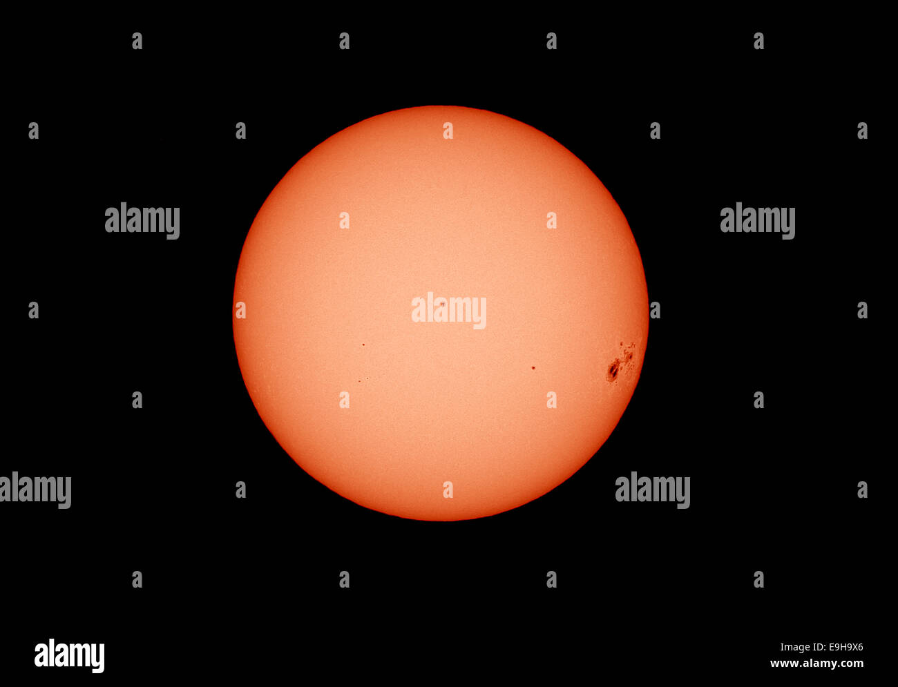 Massive sunspot group hi-res stock photography and images - Alamy