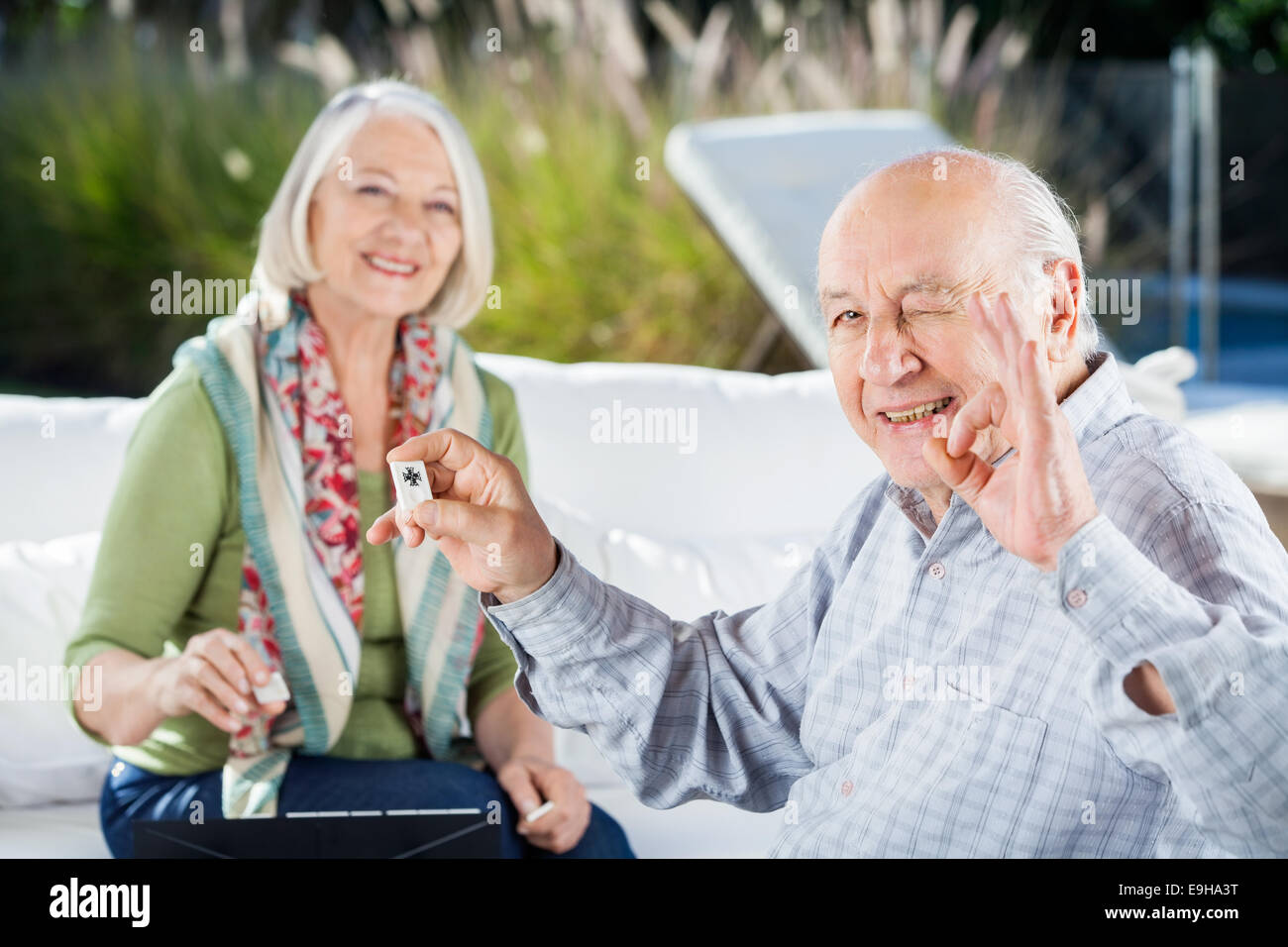 Man playing rummy hi-res stock photography and images - Alamy