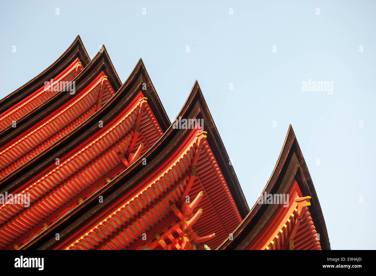 Detail japanese roof hi-res stock photography and images - Alamy