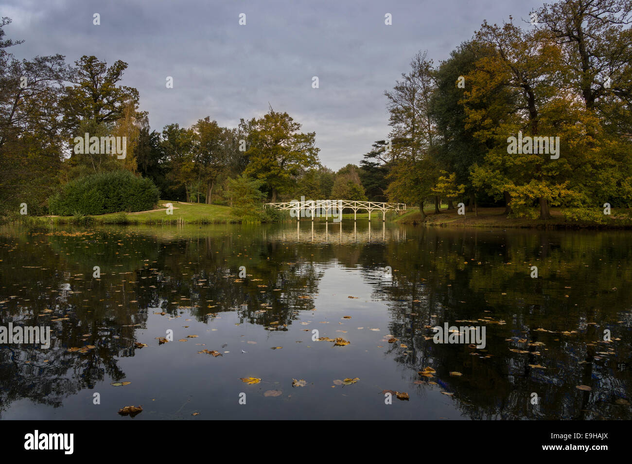 18th century landscape garden in cobham hi-res stock photography and ...