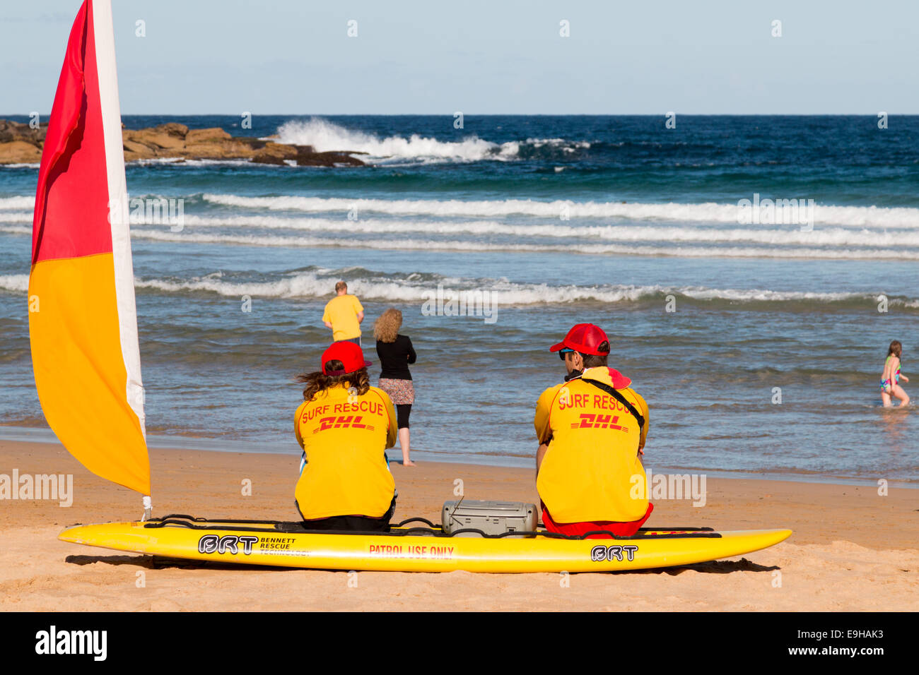 Surf life saving patrol team hi-res stock photography and images - Alamy