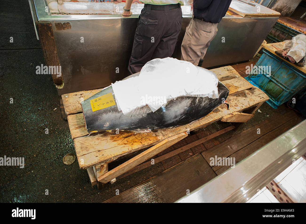Tsukiji fish market, Tokyo, Japan Stock Photo - Alamy