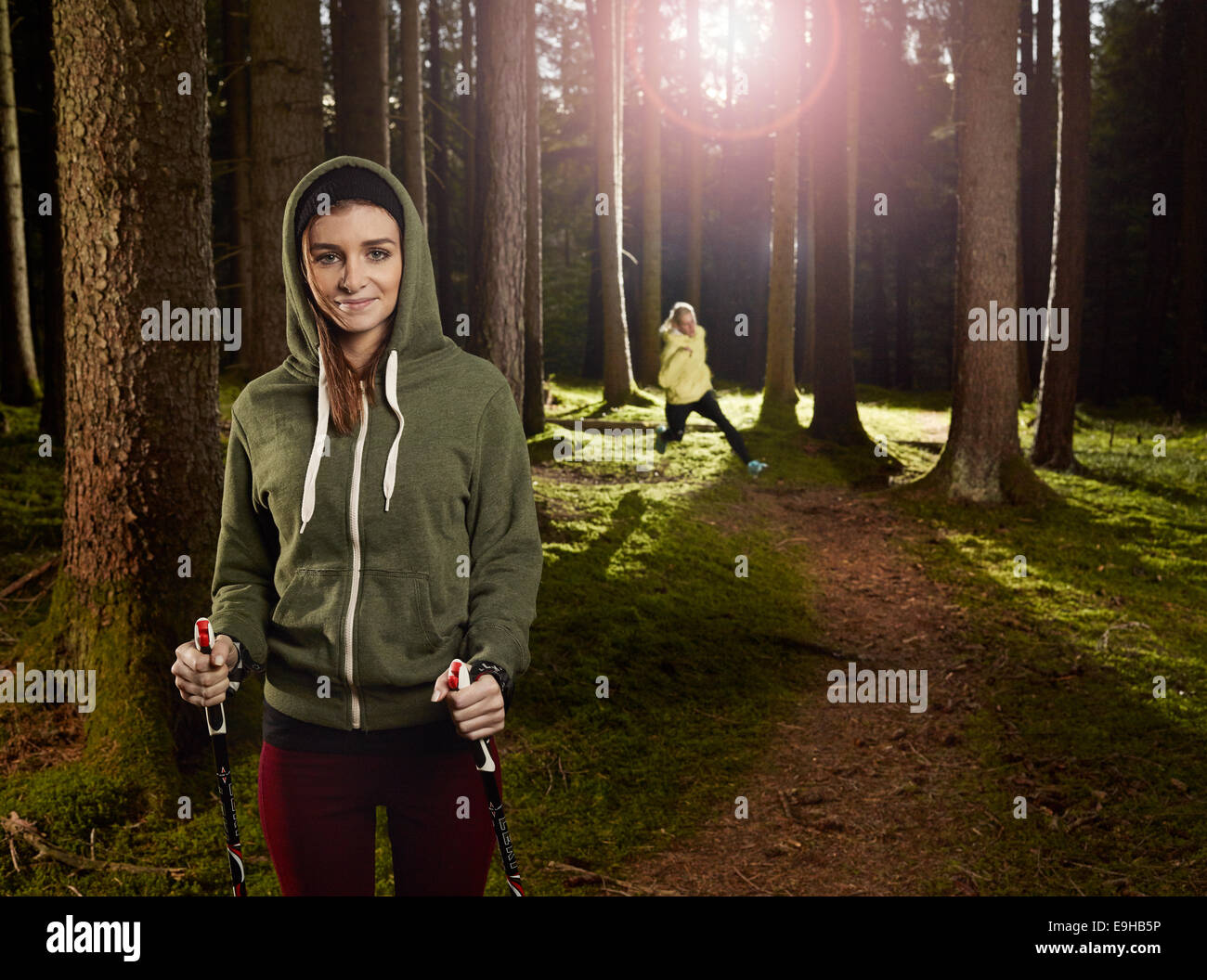 Runner back woman in hi-res stock photography and images - Alamy