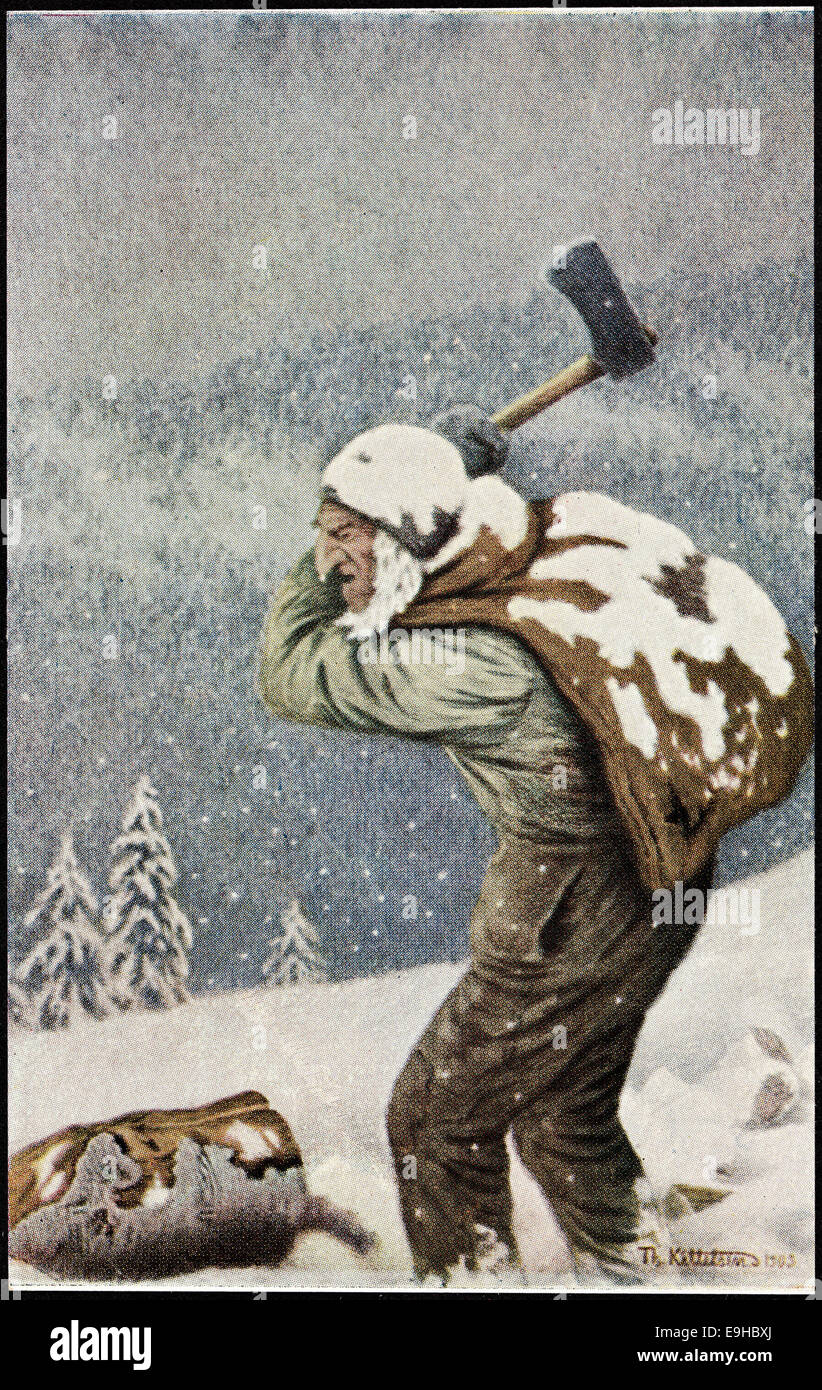 Theodor severin kittelsen hi-res stock photography and images - Alamy