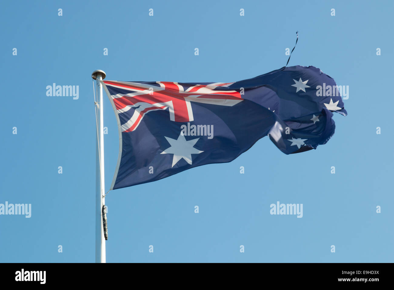 Australia flag hi-res stock photography and images - Alamy