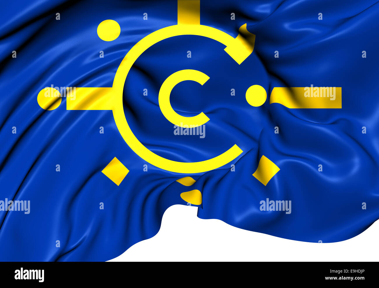 Central european free trade agreement flag hi-res stock photography and ...