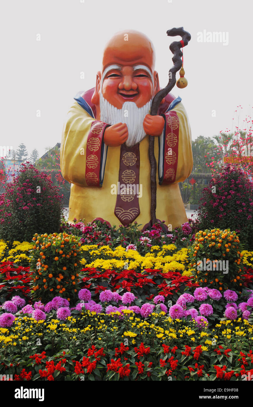 The god of health and longevity Stock Photo - Alamy