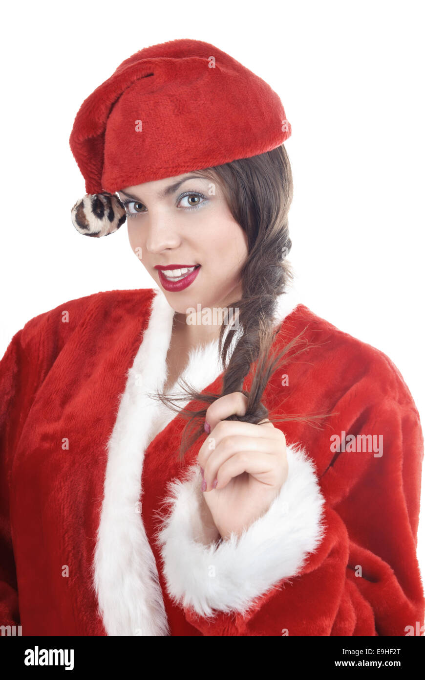 Female santa hi-res stock photography and images - Alamy