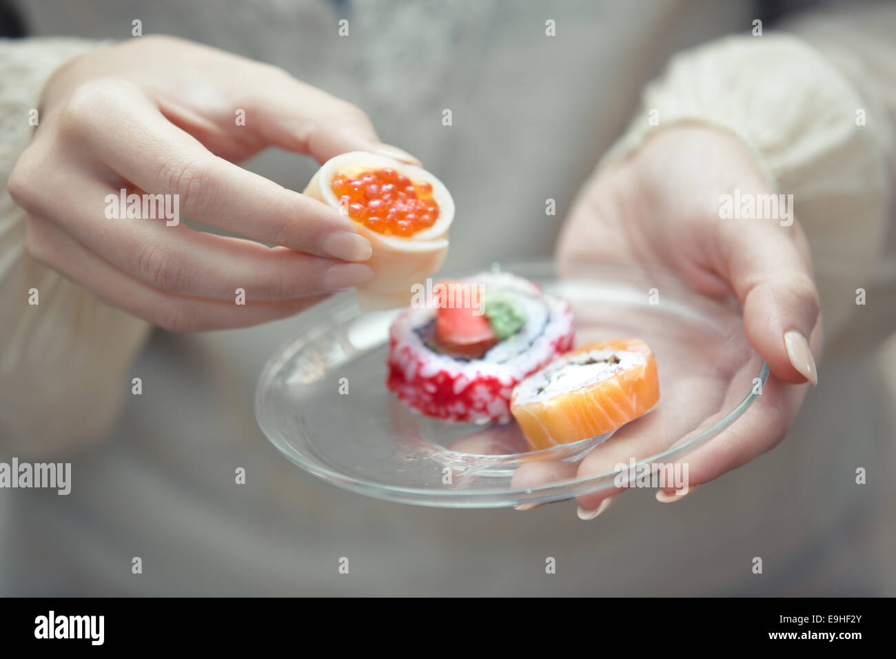 Body sushi hi-res stock photography and images - Alamy
