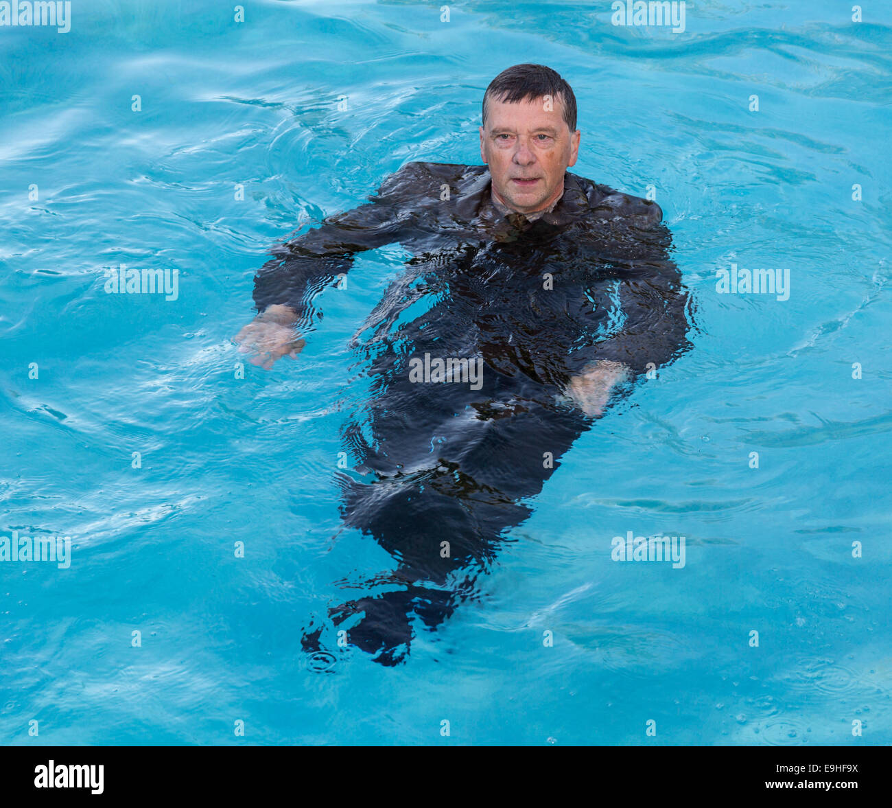 Neck deep in water hi-res stock photography and images - Alamy