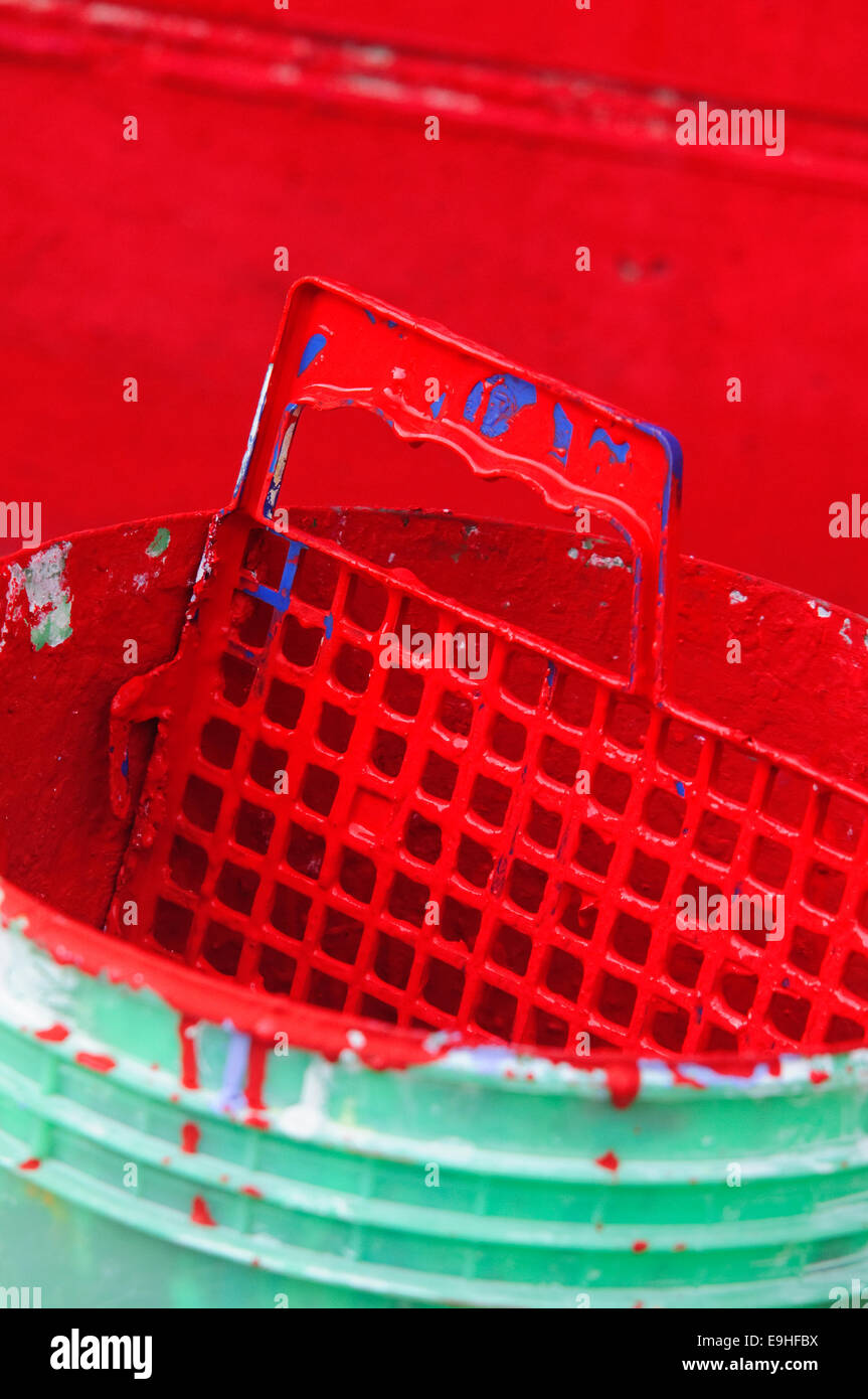 Red paint work hi-res stock photography and images - Alamy