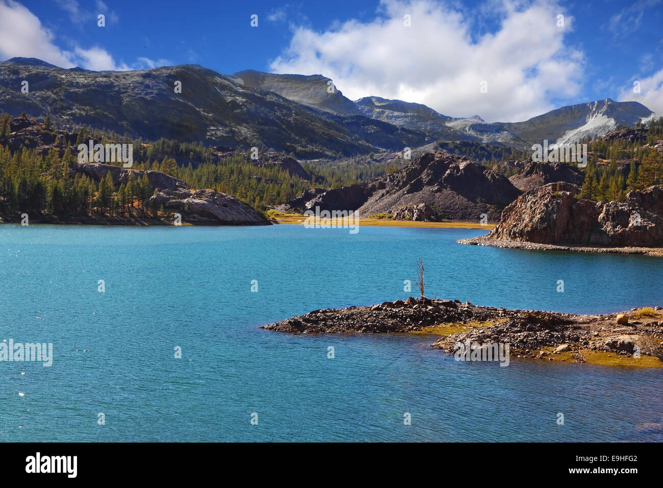 Magnificent azure lake Stock Photo - Alamy