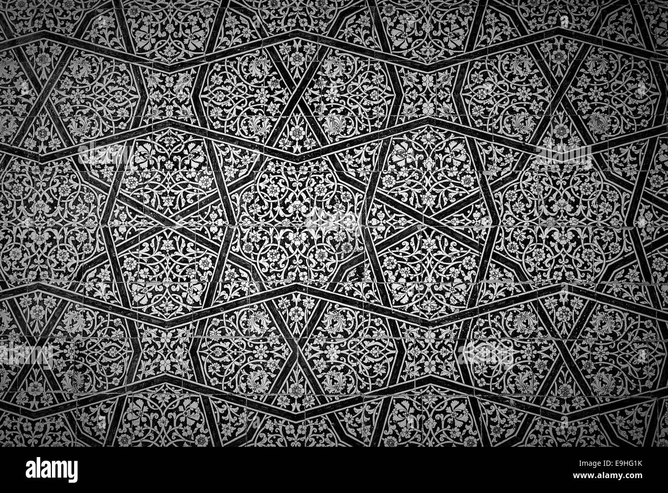 Blue colored background wall Black and White Stock Photos & Images - Alamy