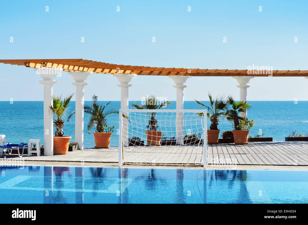 Swimming pool pillar hi-res stock photography and images - Alamy