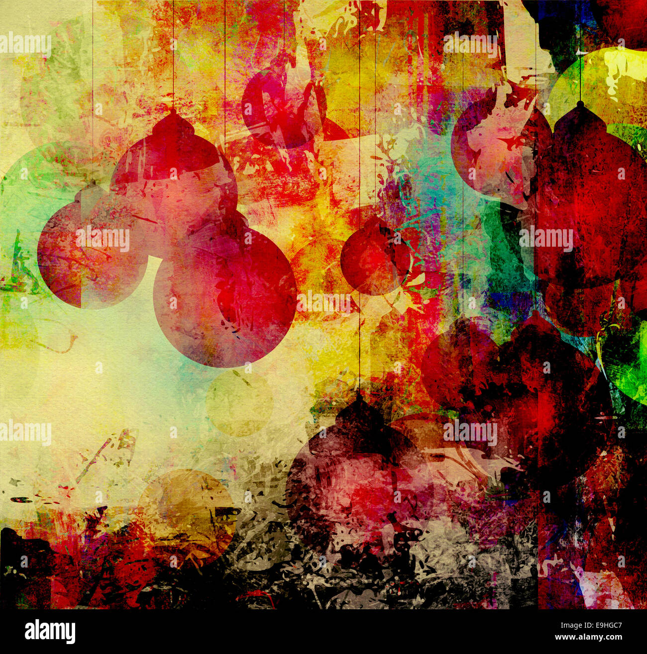 christmas card design Stock Photo - Alamy