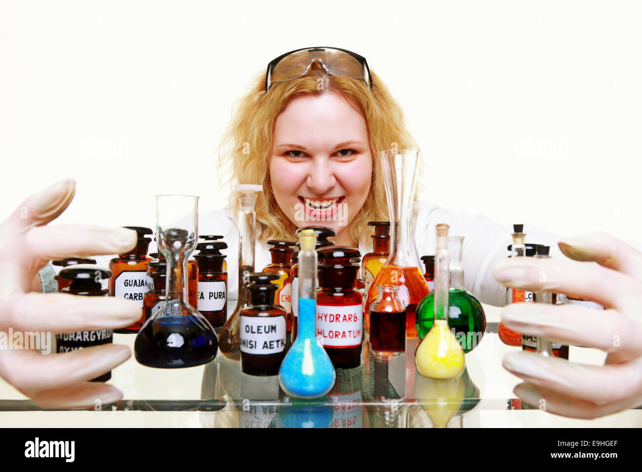 Scientist crazy hi-res stock photography and images - Alamy