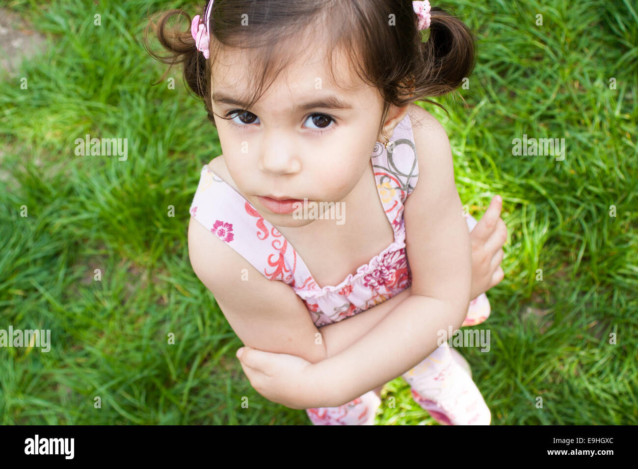 Cute little girl portrait Stock Photo - Alamy
