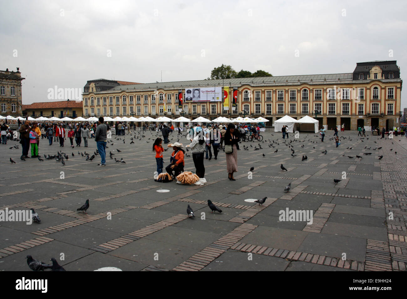 The main square of Bogota, Colombia Stock Photo - Alamy