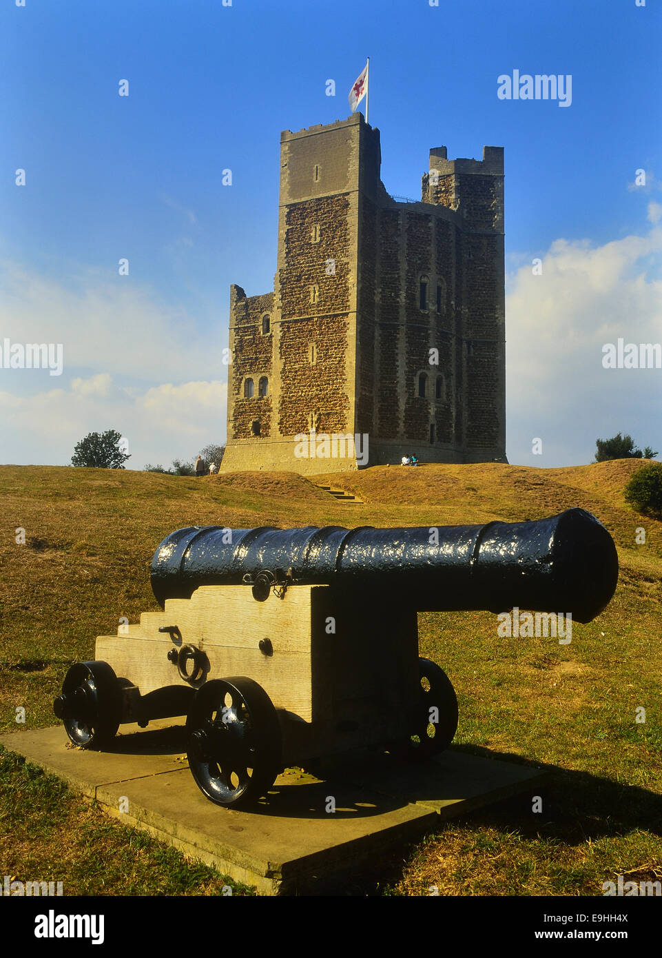 The Keep at Orford Castle. Suffolk, England. UK Stock Photo - Alamy